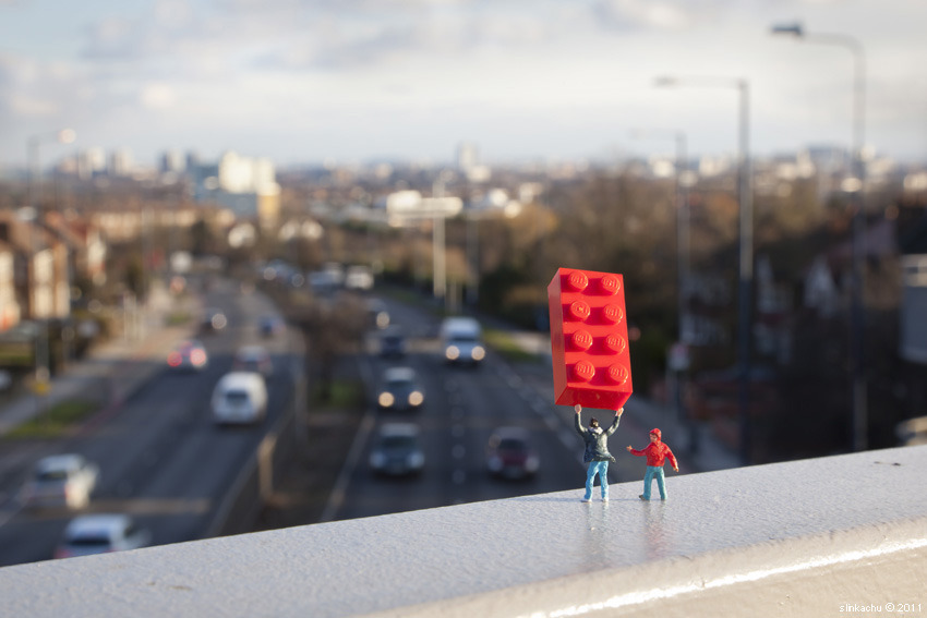 Slinkachu, 'Boys Own Adventures', London - unurth | street art
