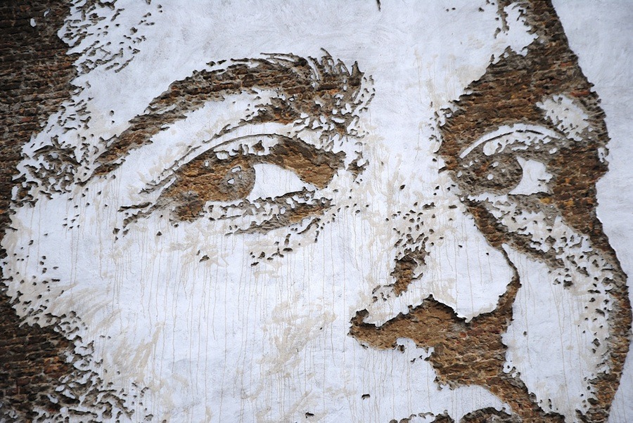 Vhils in Berlin - unurth | street art
