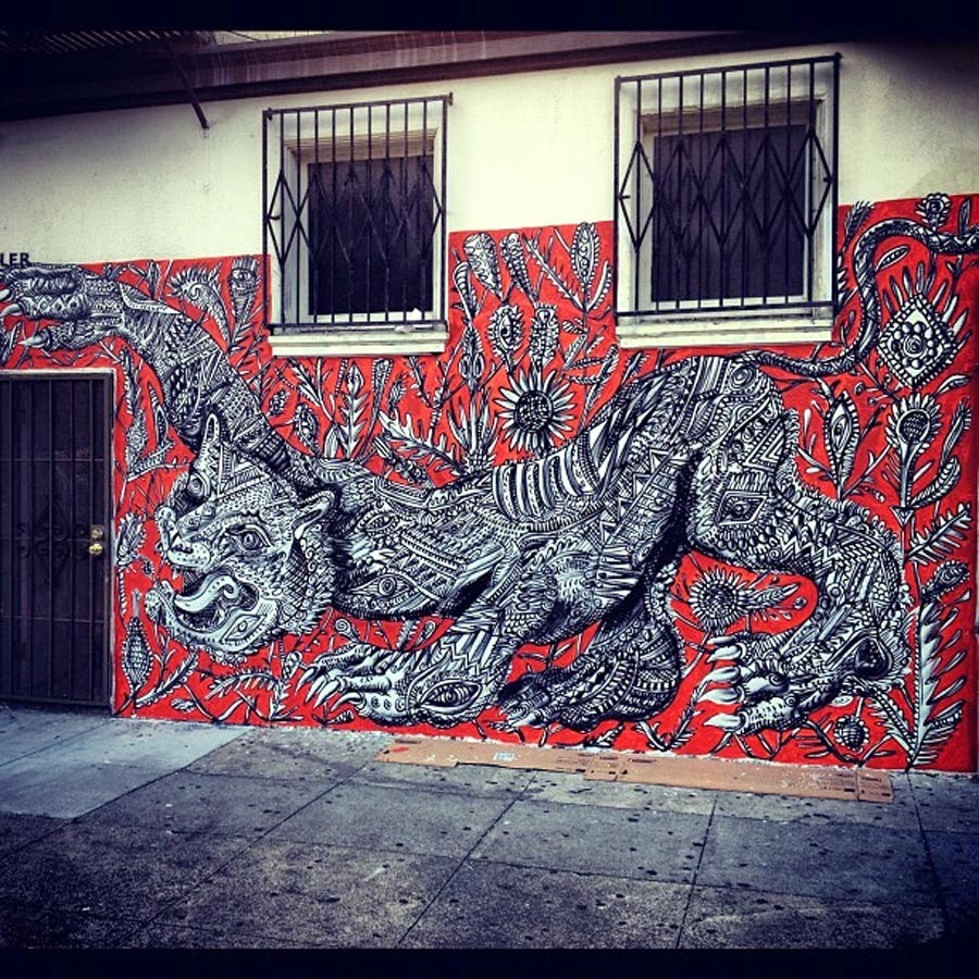 Zio Ziegler, San Francisco + Los Angeles - unurth | street art