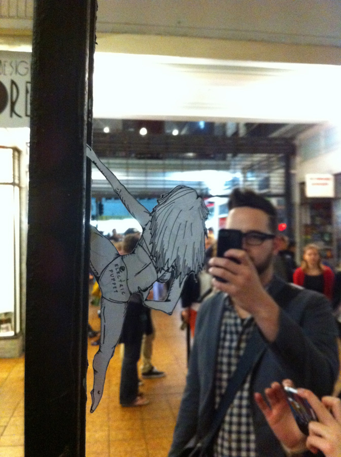 Electric Puppet, Paper Graffiti Around The World - unurth | street art