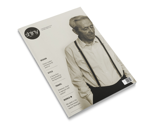 Shiny Magazine - tom petty / graphic design