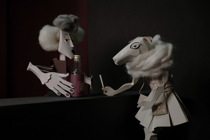 The Wolf & His Victims - Rada Lewis