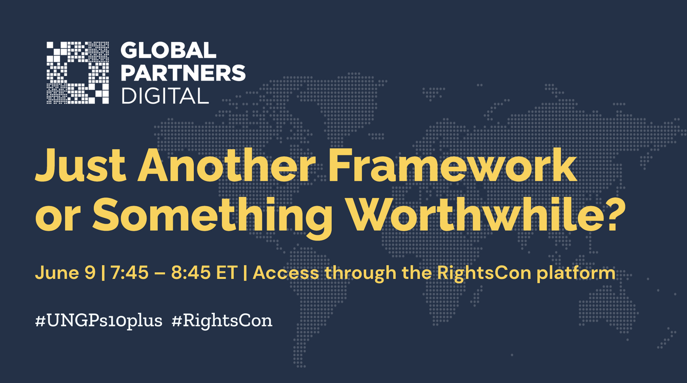 Global Partners Digital - Rada Lewis