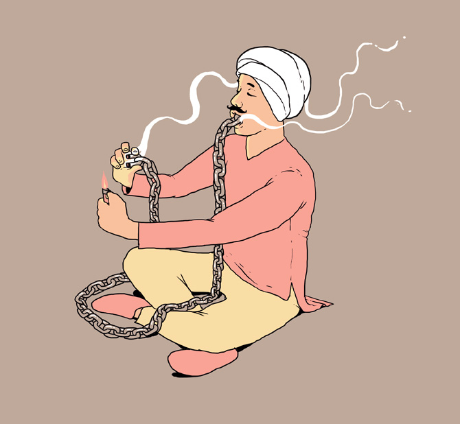Chain Smoker - tenso GRAPHICS