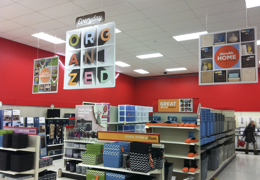 Target: Storage & Organization - Allan Peters