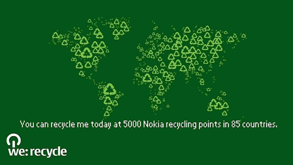 NOKIA Recycle - lost in space