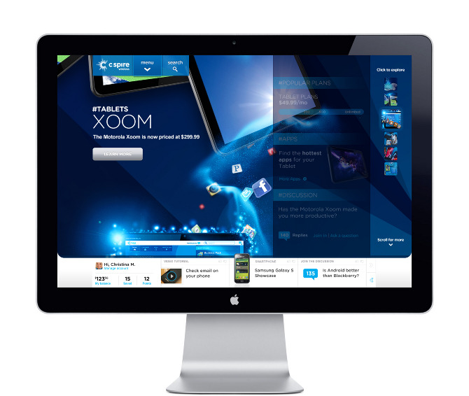 C Spire Wireless - Shape Layer - Portfolio of Bryan Le