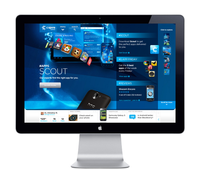 C Spire Wireless - Shape Layer - Portfolio of Bryan Le