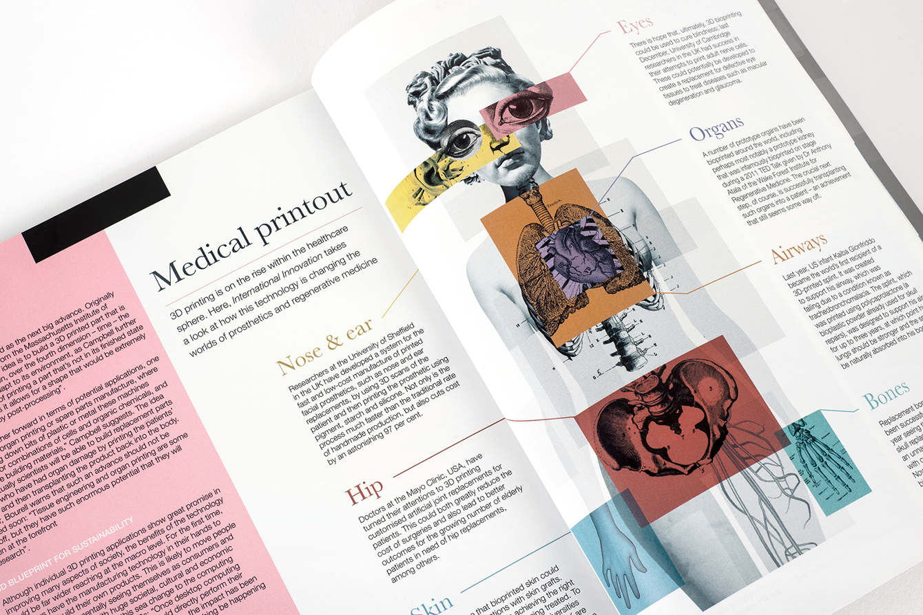 3D Printing Infographic - Orlagh Murphy Illustration