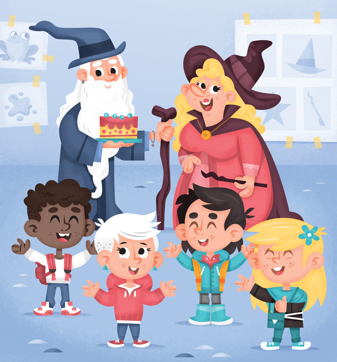Wizard School - skwirrol