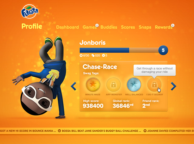 Fanta Games - Rob Corradi, digital creative director with a playful edge...