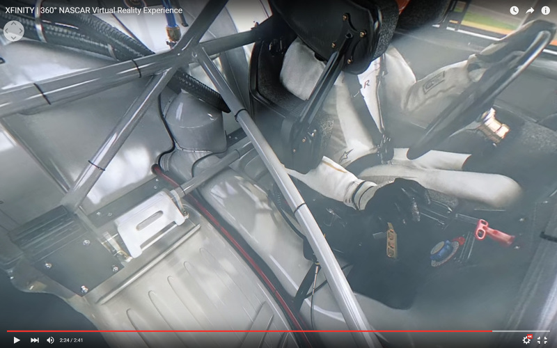 XFINITY | 360° NASCAR - VR Experience - Hadokken - Entae Kim