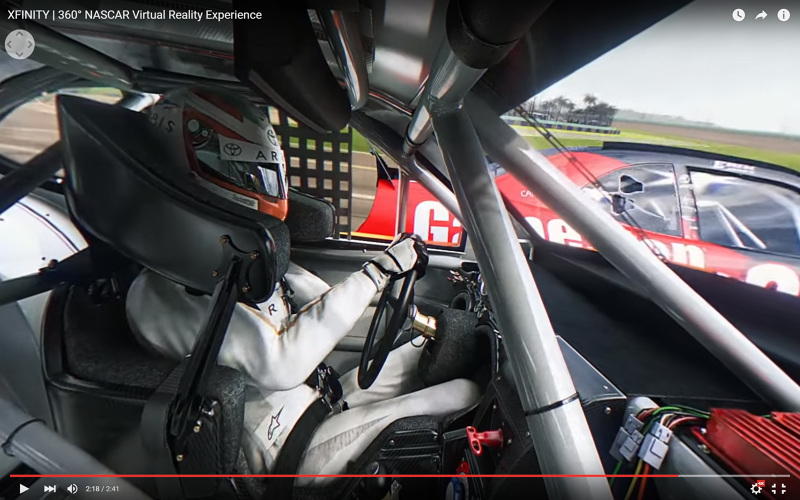 XFINITY | 360° NASCAR - VR Experience - Hadokken - Entae Kim