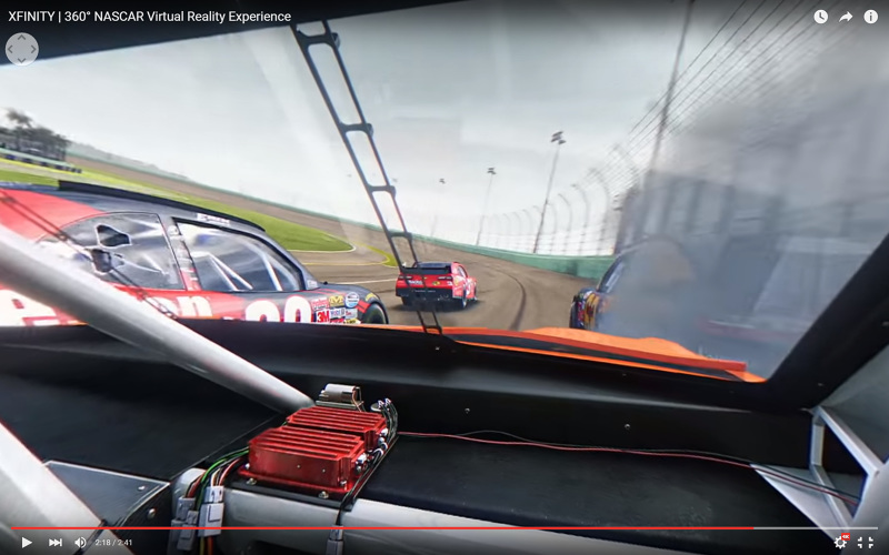 XFINITY | 360° NASCAR - VR Experience - Hadokken - Entae Kim