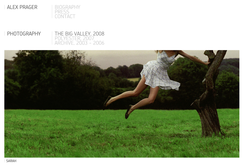 Alex Prager Photography - Hugo Ahlberg — Interactive Art Director