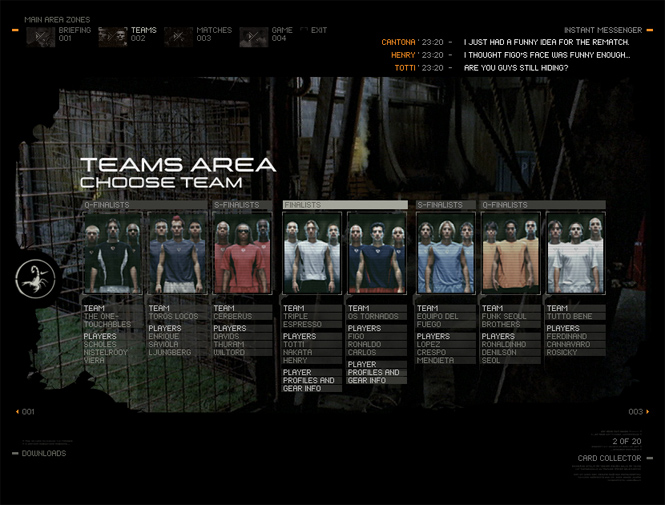 Nike Secret Tournament (2002) - The Design Chapel — Robert Lindström