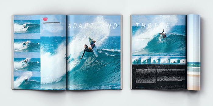 Surfing Magazine, 2013 — Editorial - Joy Stain
