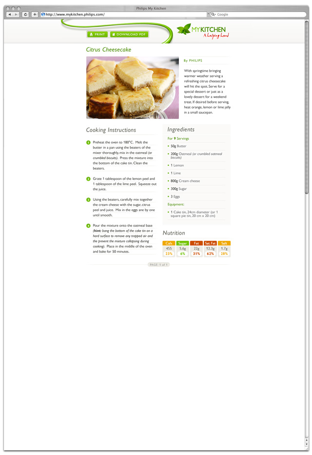 Philips My Kitchen - Cookie