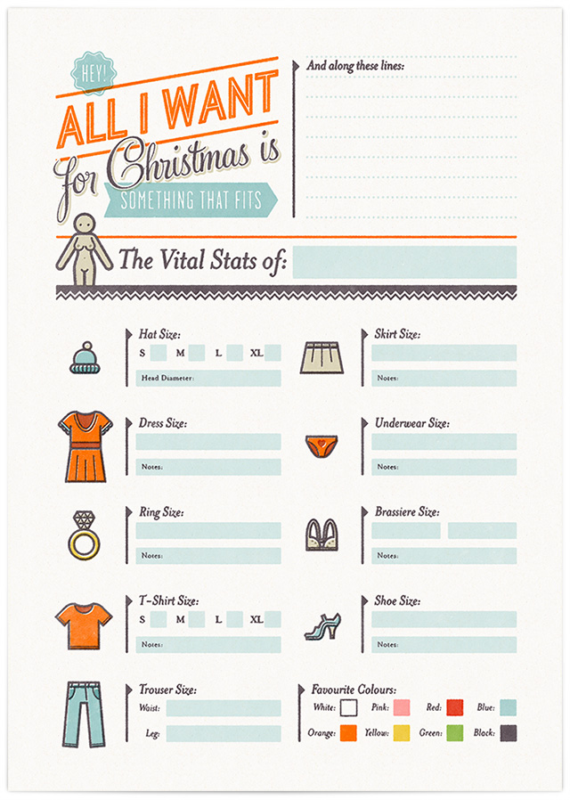 Christmas Cheat Sheets - Cookie