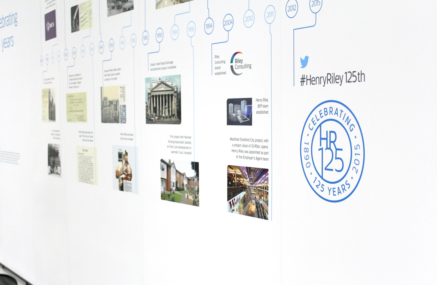 Henry Riley 125 Years Banner - Fifty Fathoms branding and design ...