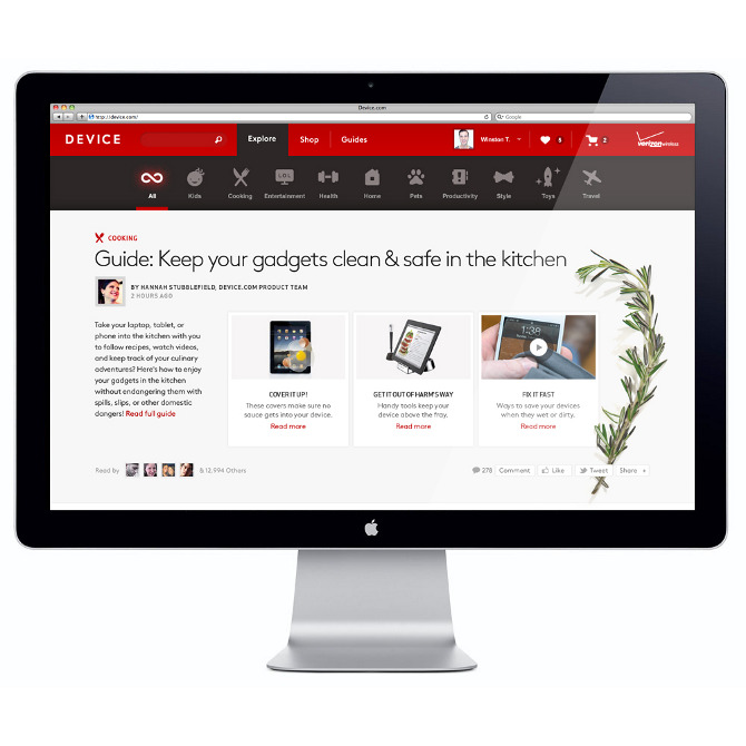 Verizon Wireless - clevermushroom