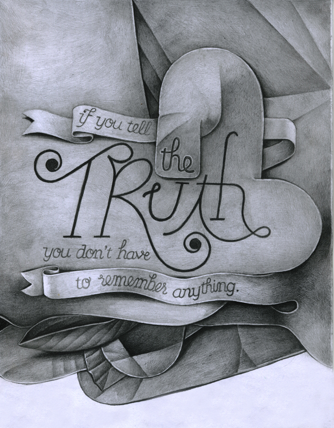 Layered Lettering - Laura Serra