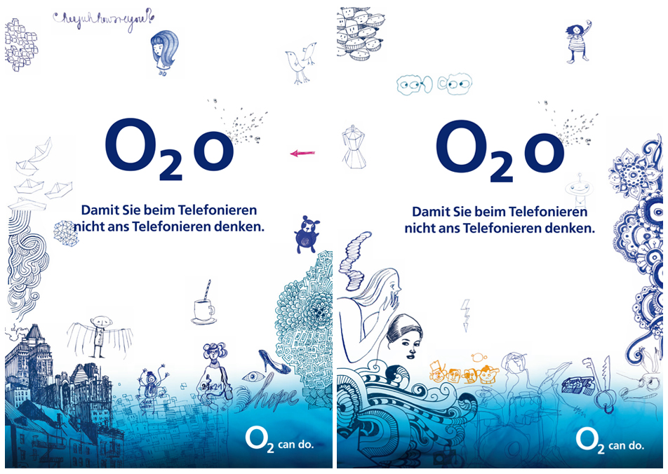 O2 Telefónica • Doodles - Laura Serra