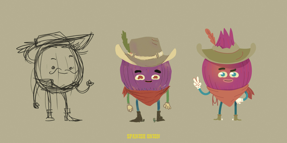 Spanish Onion - Brian Neong San - Freelance animator, illustrator ...