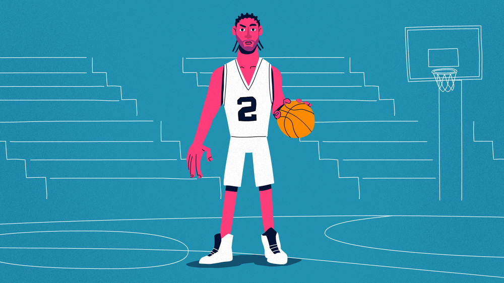 NBA Kawhi Leonard - Brian Neong San - Freelance animator, illustrator ...