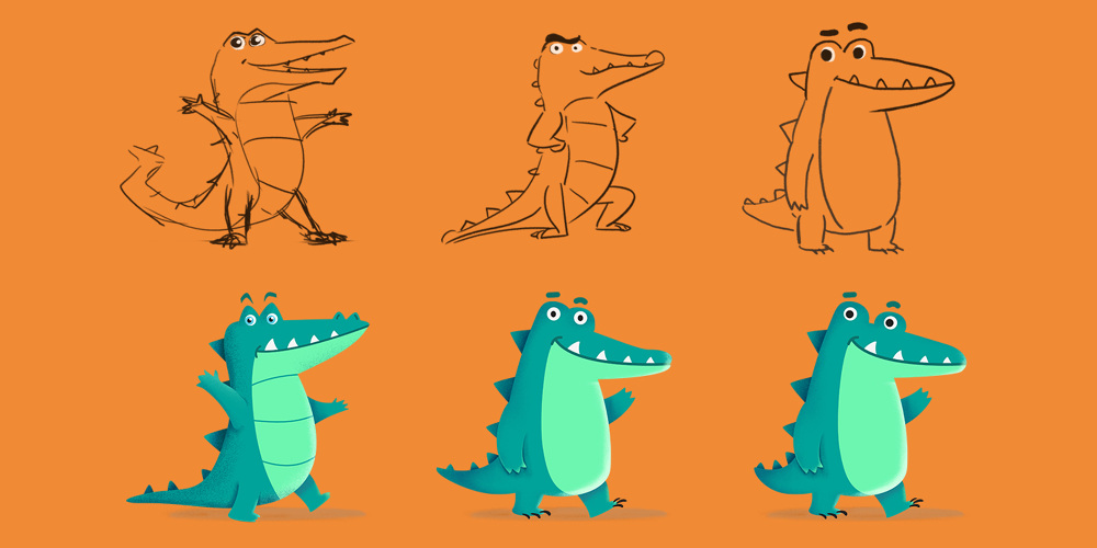 ABC Kids - Croc - Brian Neong San - Freelance animator, illustrator ...