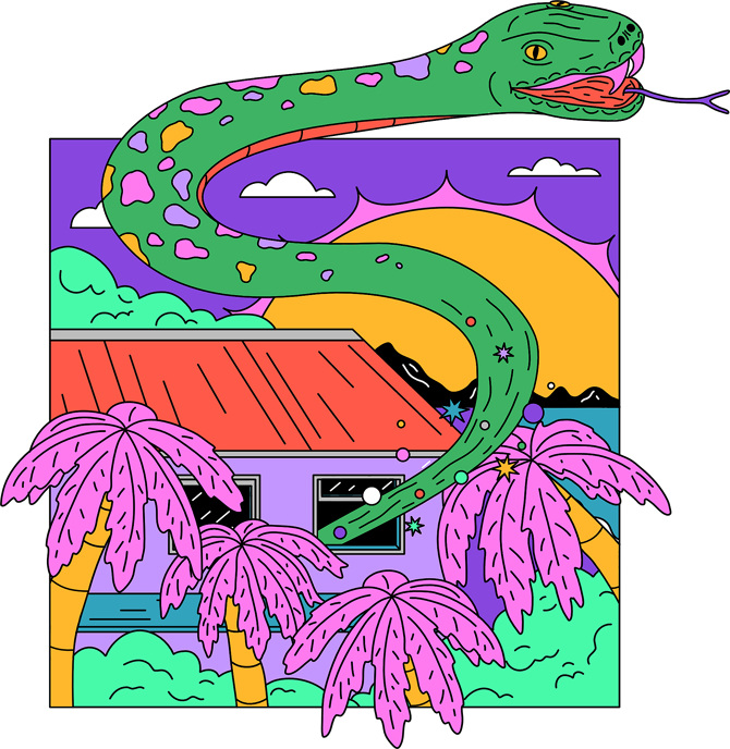 Guardian - James Clapham Illustration