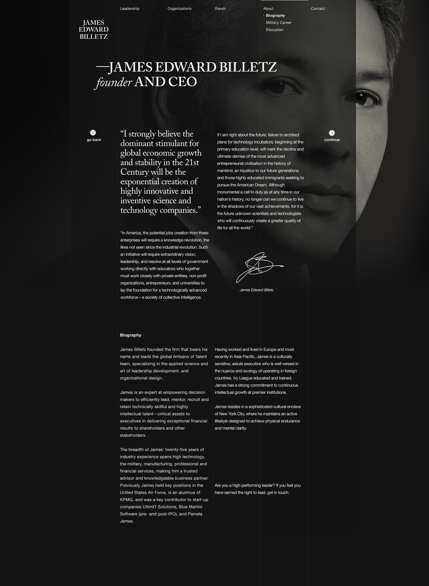 James Billetz - Erik Jonsson