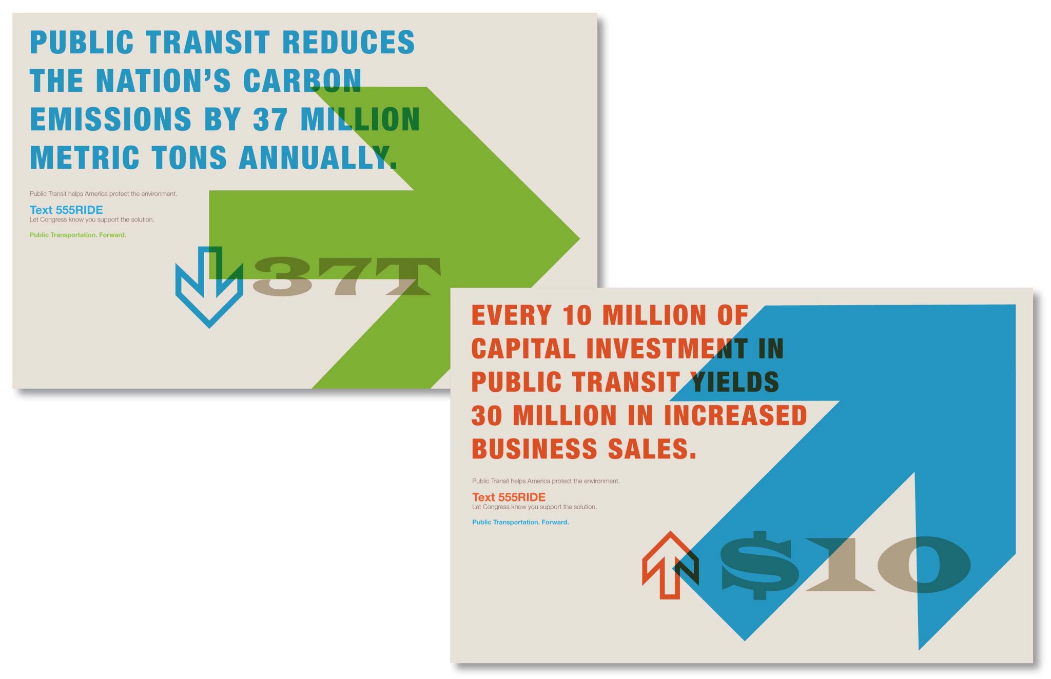 Public Transportation Ads - Jen Fose Design