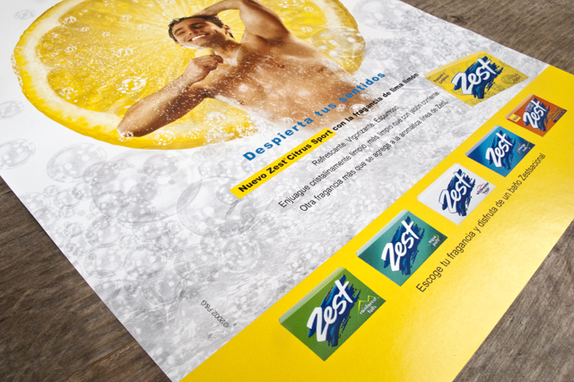 Zest Print Ad - David Vargas