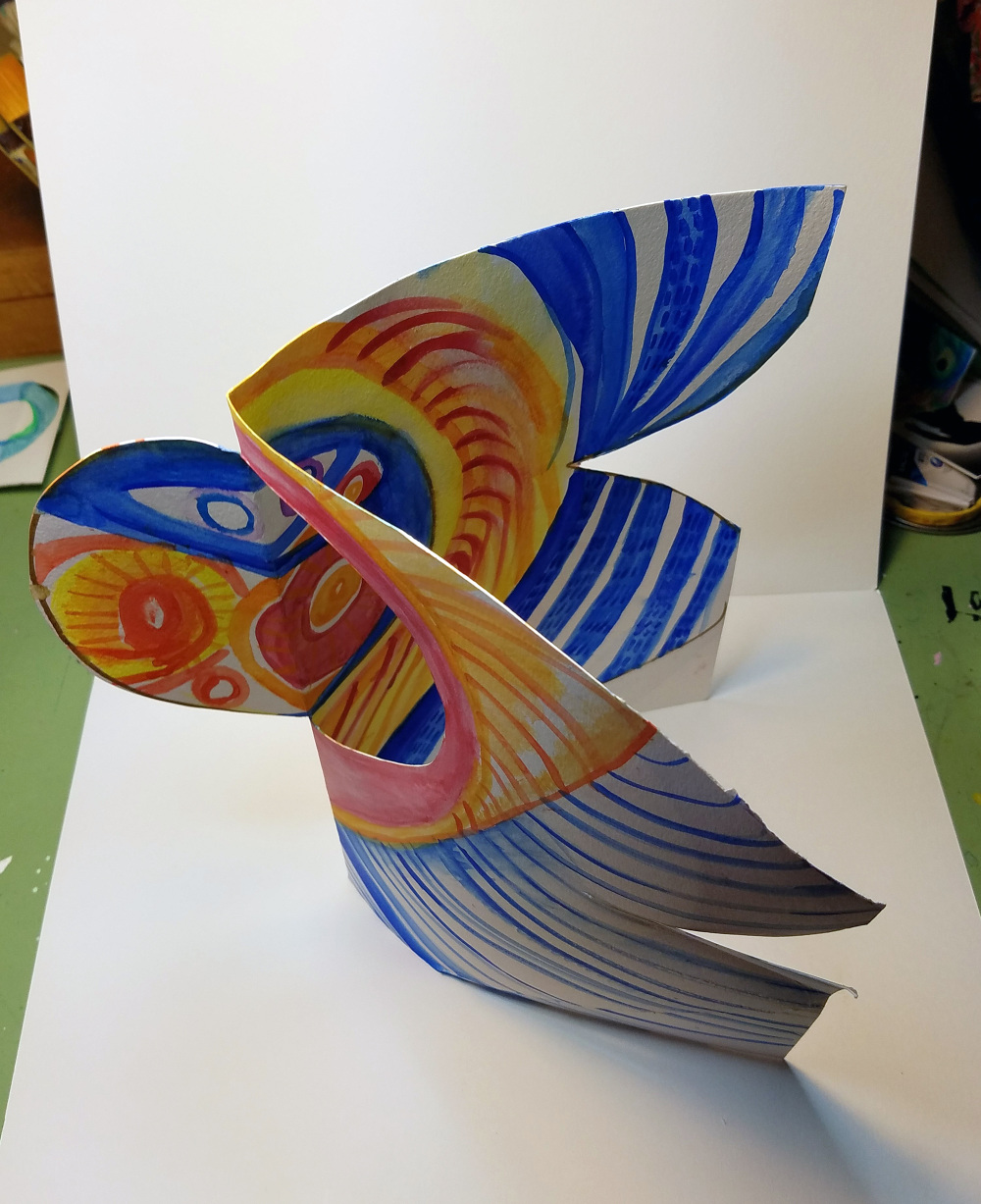 3D SCULPTURE PAINTINGS - Meg Graham
