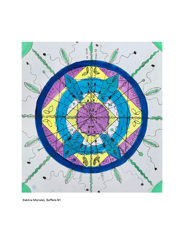 100 MANDALAS PROJECT /CITY ARTIST CORP GRANT - Meg Graham