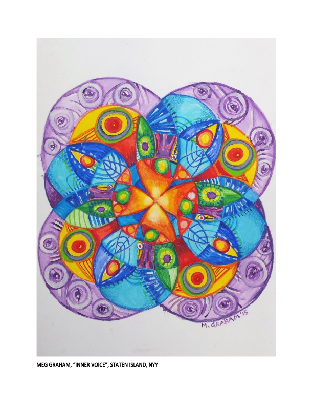 100 MANDALAS PROJECT /CITY ARTIST CORP GRANT - Meg Graham