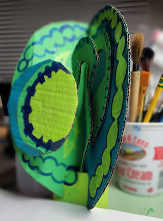 3D RECYCLED MATERIALS ART - Meg Graham