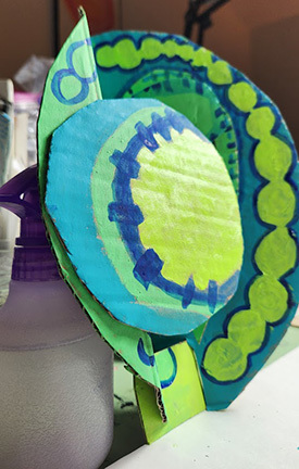 3D RECYCLED MATERIALS ART - Meg Graham