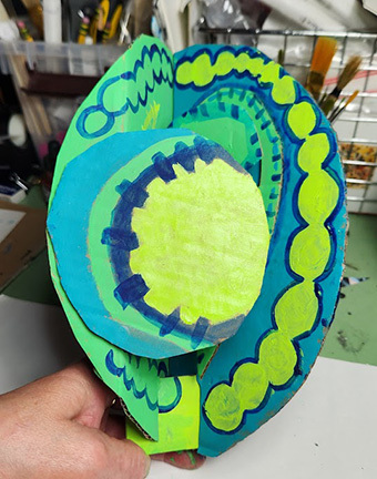 3D RECYCLED MATERIALS ART - Meg Graham