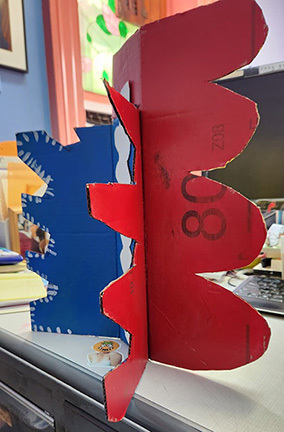 3D RECYCLED MATERIALS ART - Meg Graham