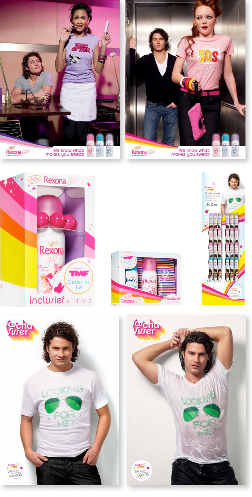 Rexona Girl, we know what makes you sweat - Taco Zuidema