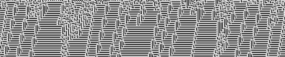 MultiState 1d Cellular Automata - algorithmic design