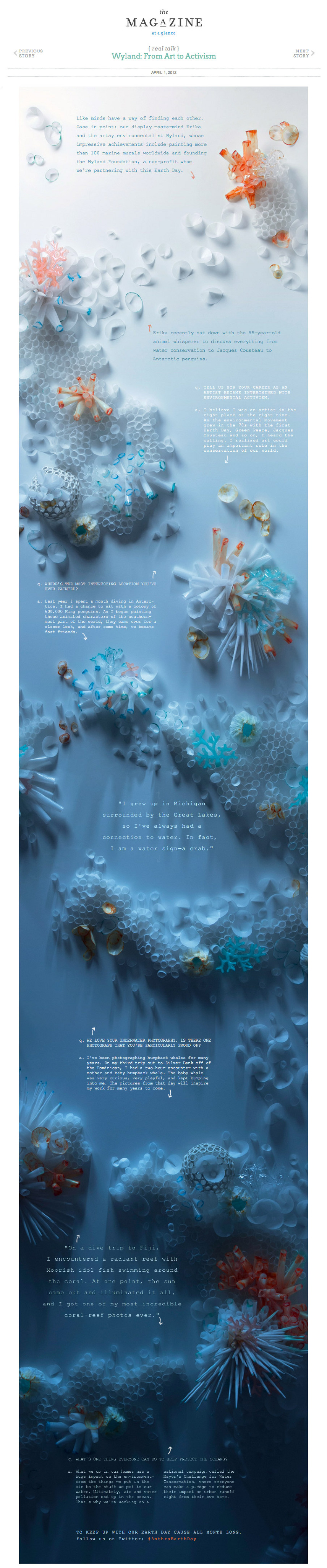 Anthropologie: the Magazine - Kelly Dorsey