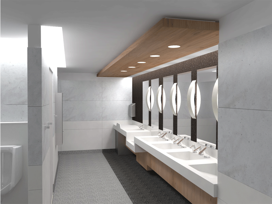 Restrooms - Scott Lowe | Architecture