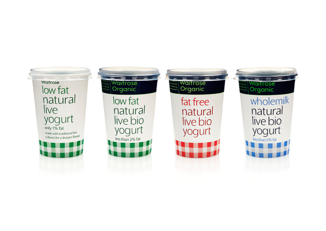 Waitrose natural yogurts - Sarah Whitehouse
