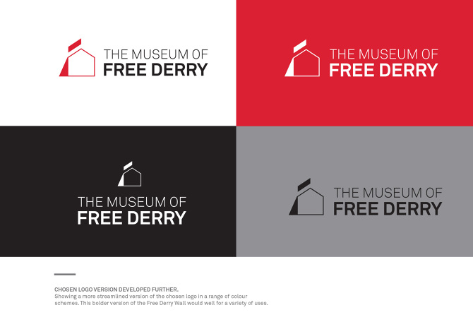 Museum of Free Derry logo - davidcampbellart