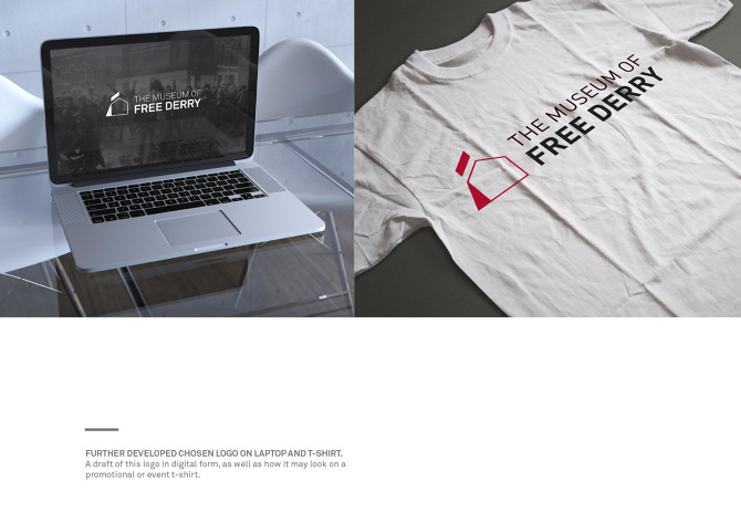 Museum of Free Derry logo - davidcampbellart