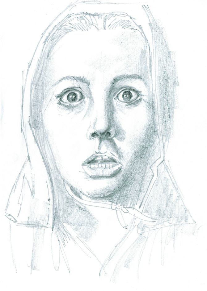 Mary Dunbar Sketches - davidcampbellart