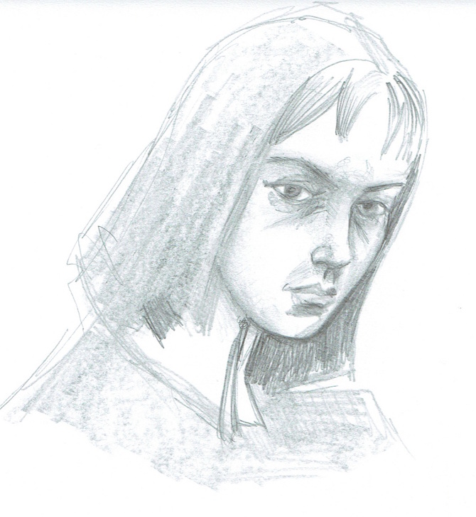 Mary Dunbar Sketches - davidcampbellart